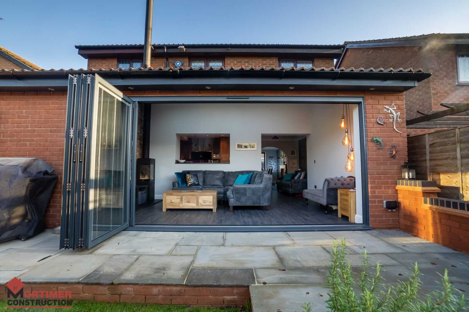 Rear Extension Bi-Fold Door Installation, Barton Hills - Case Study