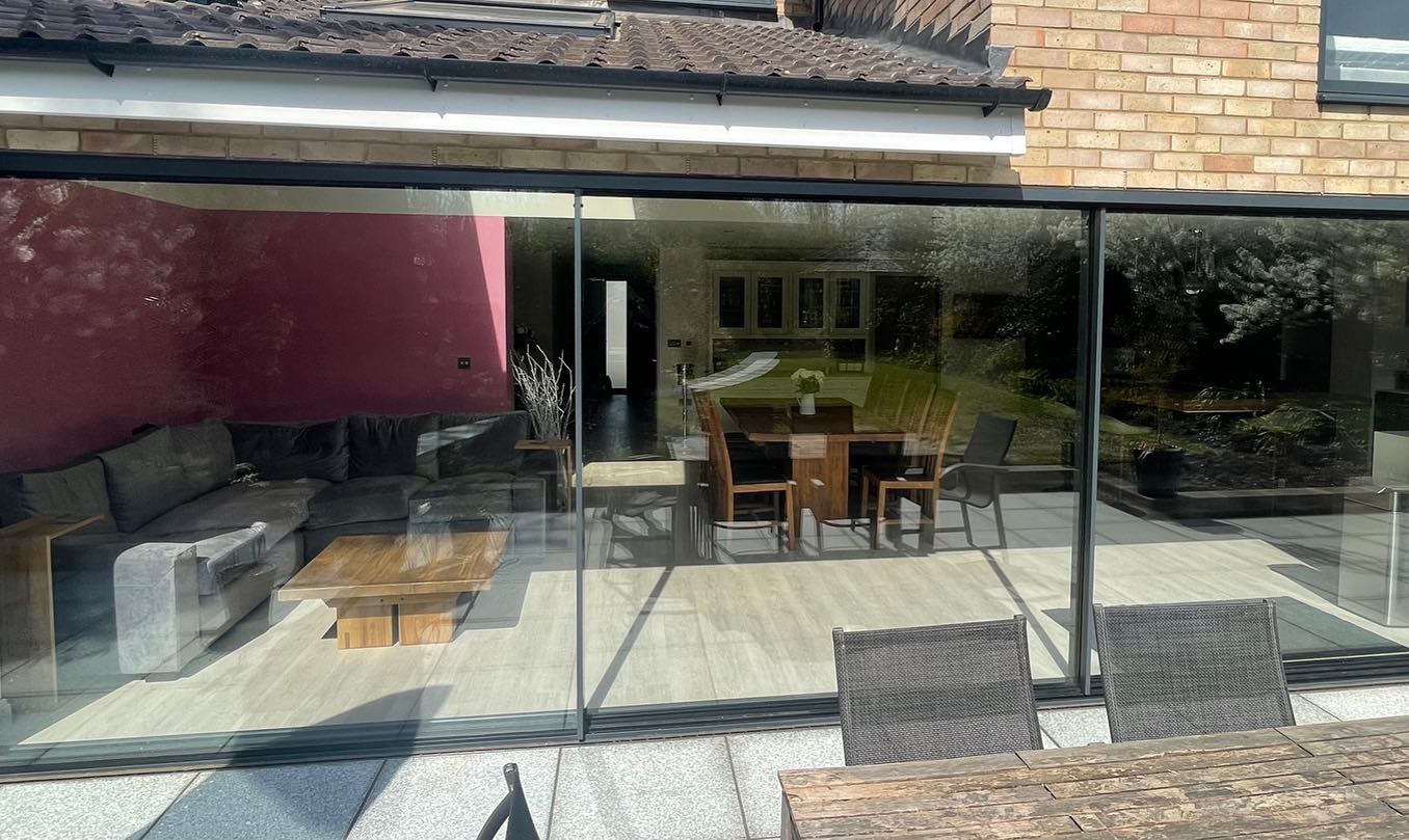 Super Slim Sliding Doors Installation - CS windows