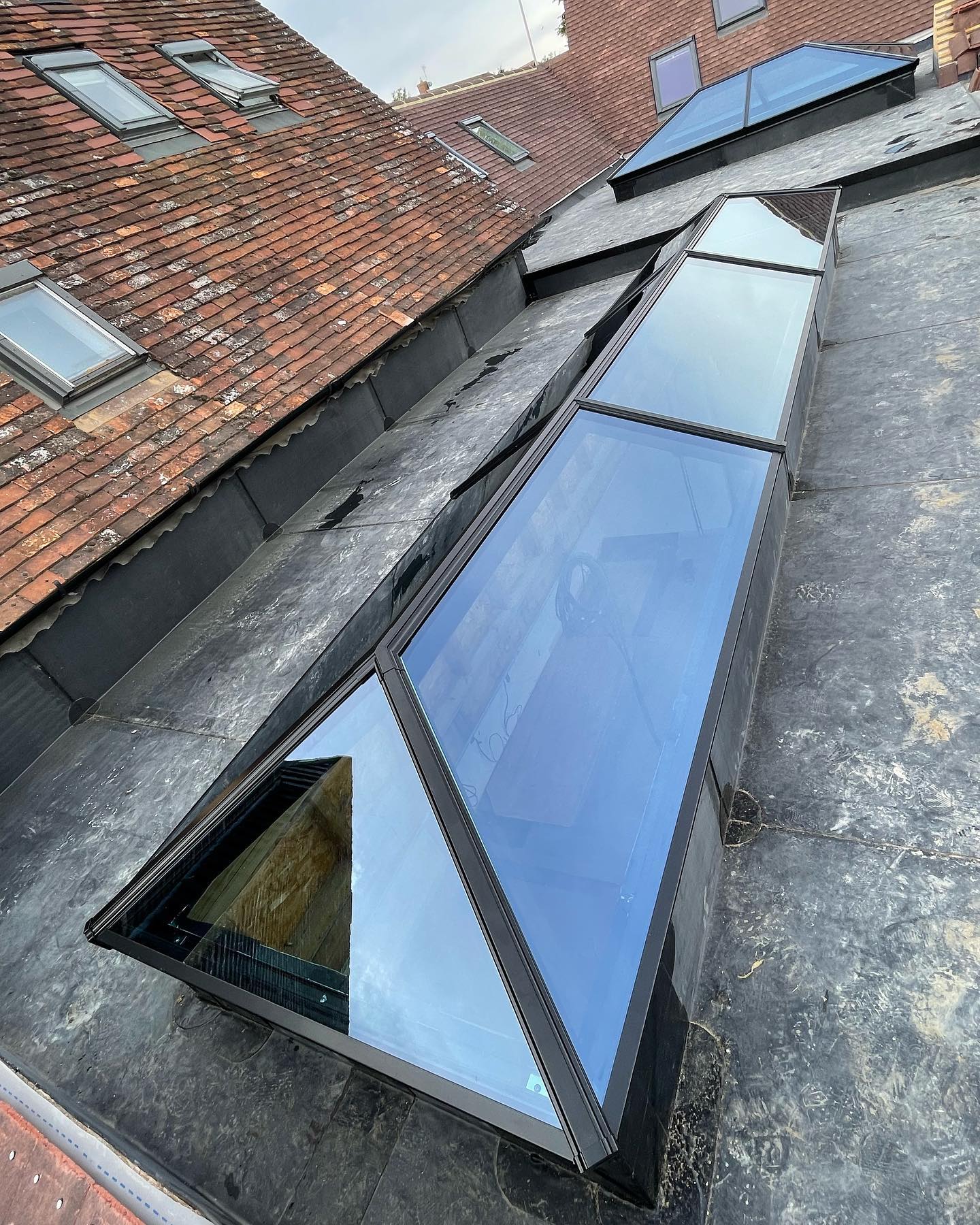 Aluminium Lantern Roof Installation - CS Windows